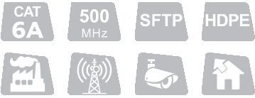 CAT6A SFTP HDPE OUTDOOR - ITHS